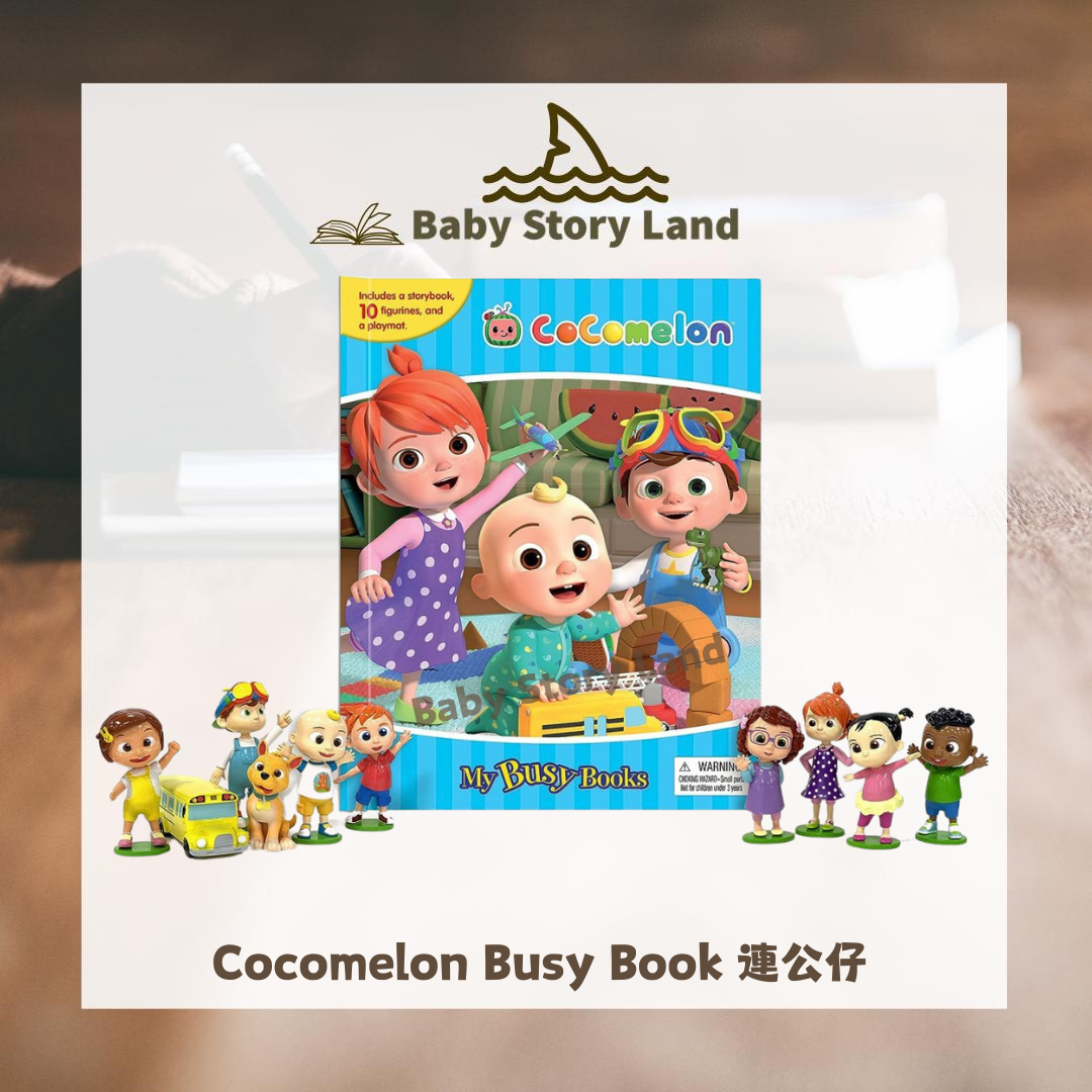 🔹現貨🔹Cocomelon busy book 連公仔📚 - Baby Story Land