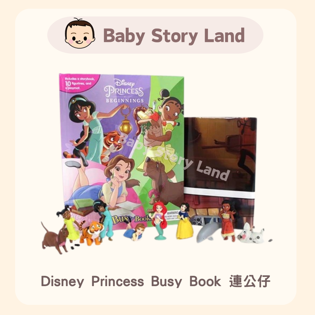 Beginnigs Disney Princess Busy Book 連公仔📚 - Baby Story Land